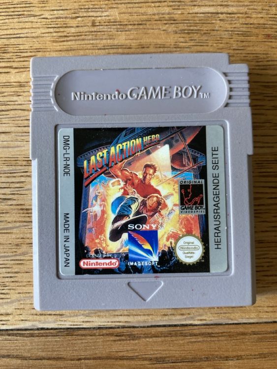 Game Boy Spiel "Last Action Hero" Modul Cartridge Rarität | Kaufen auf ...
