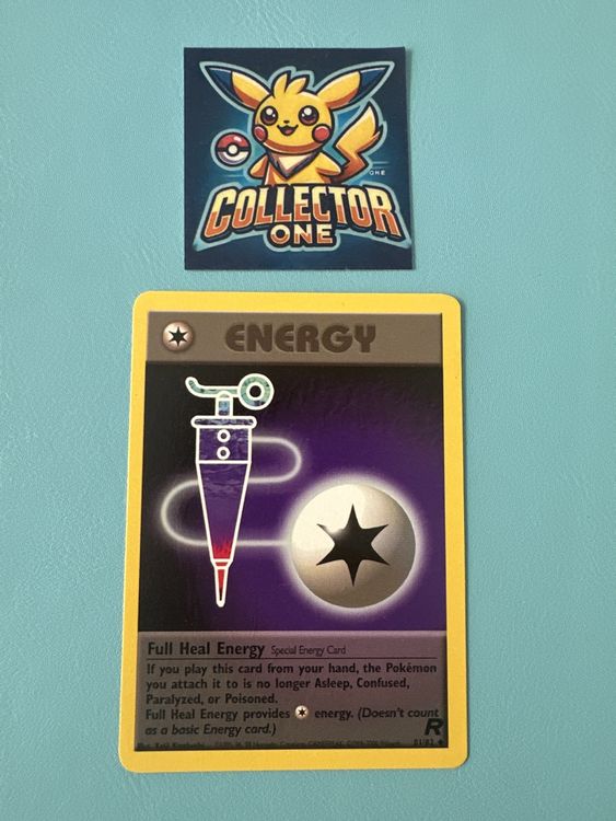 Pokemon Team Rocket Vintage Energy Top 1999 sehr sehr selten (Gebraucht ...