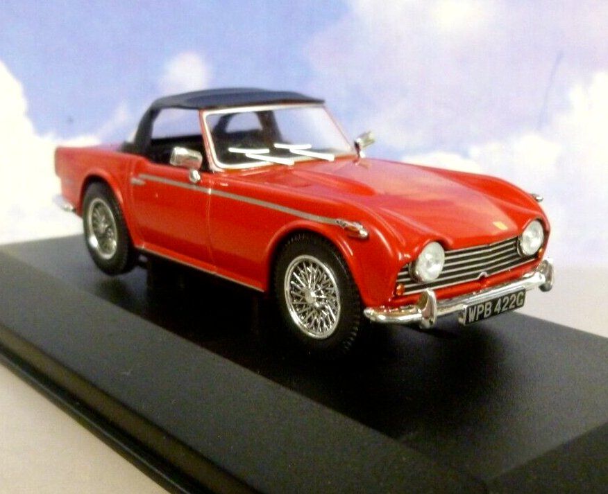 Triumph TR5 Roadster 1967-1968 RHD rot / Softtopt schwarz (Neu und ...