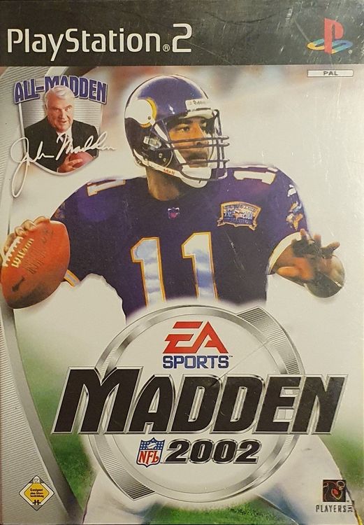 Sony PlayStation 2 Game (PS2) EA Sports NFL Madden 2002 (Gebraucht) in ...