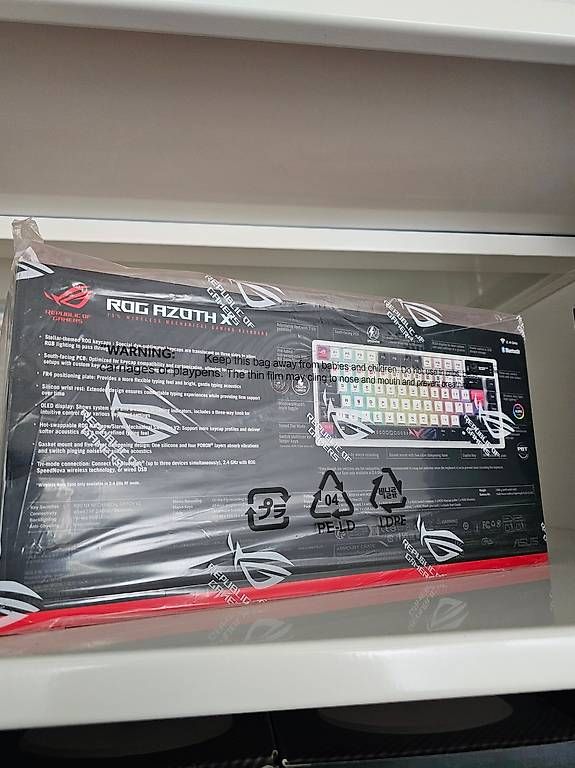 ASUS ROG Azoth X Wireless & NX Snow V2 - Schweizer Layout (Neu und ...