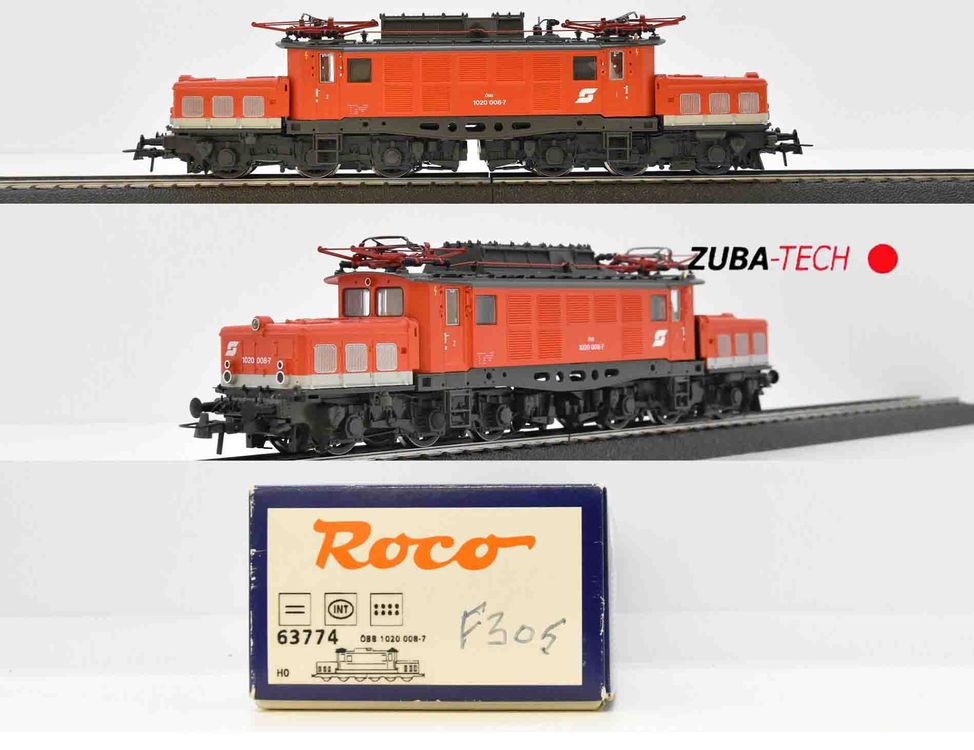 Roco 63774 E-Lok Rh 1020 ÖBB H0 GS Analog mit OVP (Gebraucht) in St ...
