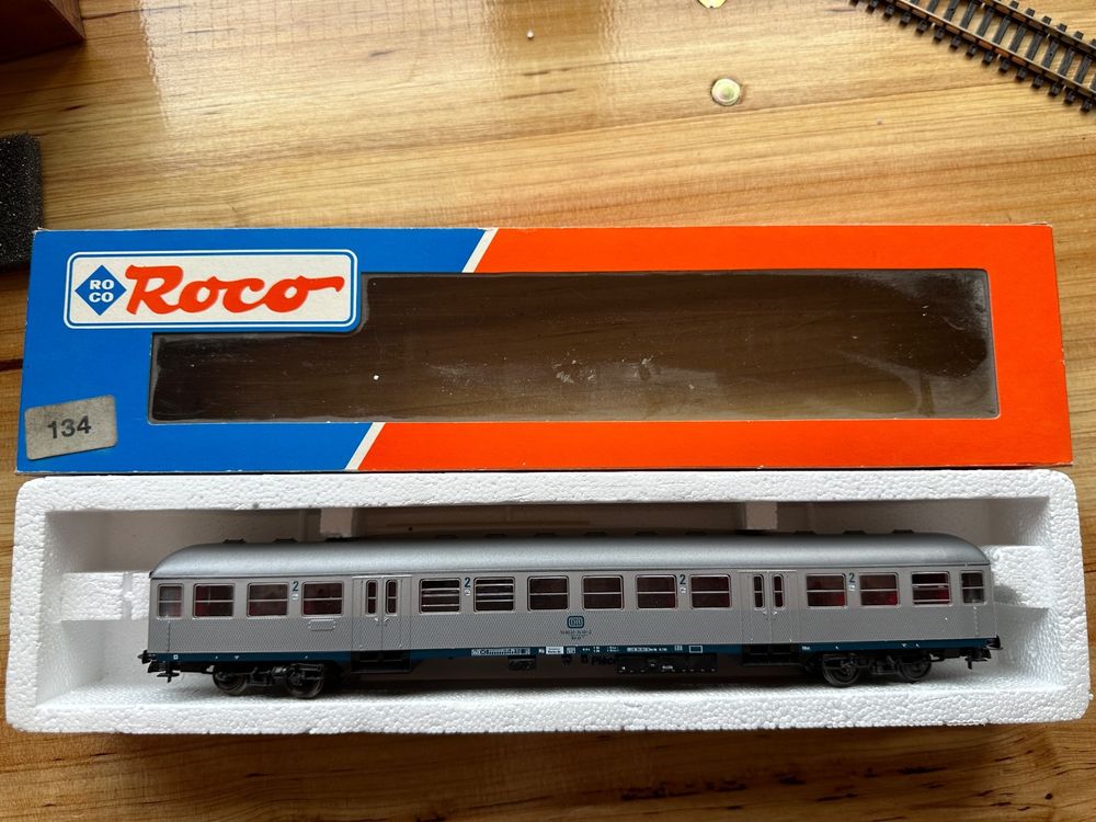 Roco 44402 H0 Nahverkehrswagen 2.Kl. “Silberling” (Neu (gemäss ...