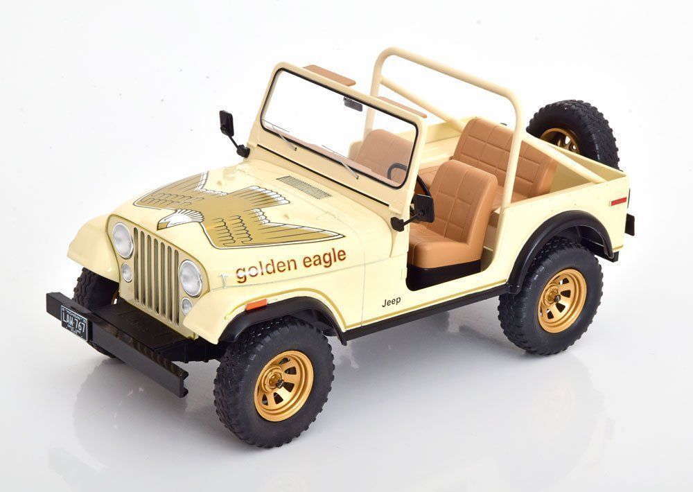 JEEP CJ-7 GOLDEN EAGLE 1976 CREME, 1:18 MCG | Kaufen auf Ricardo