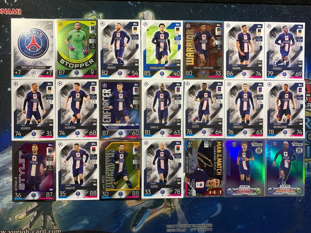Match Attax PSG Full Team Set | Kaufen auf Ricardo