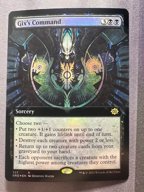 Gix‘s Command FOIL Variant 327 | Kaufen auf Ricardo