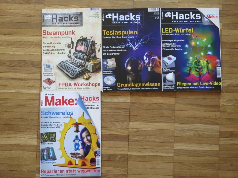 Arduino - Raspberry - c't Make: - 2012 bis 2021 - 31 Hefte (Gebraucht ...