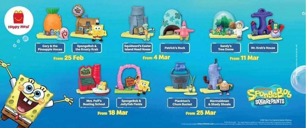 Mcdonalds Spielzeug Spongebob Mr. Krabs (Neu und originalverpackt) in ...