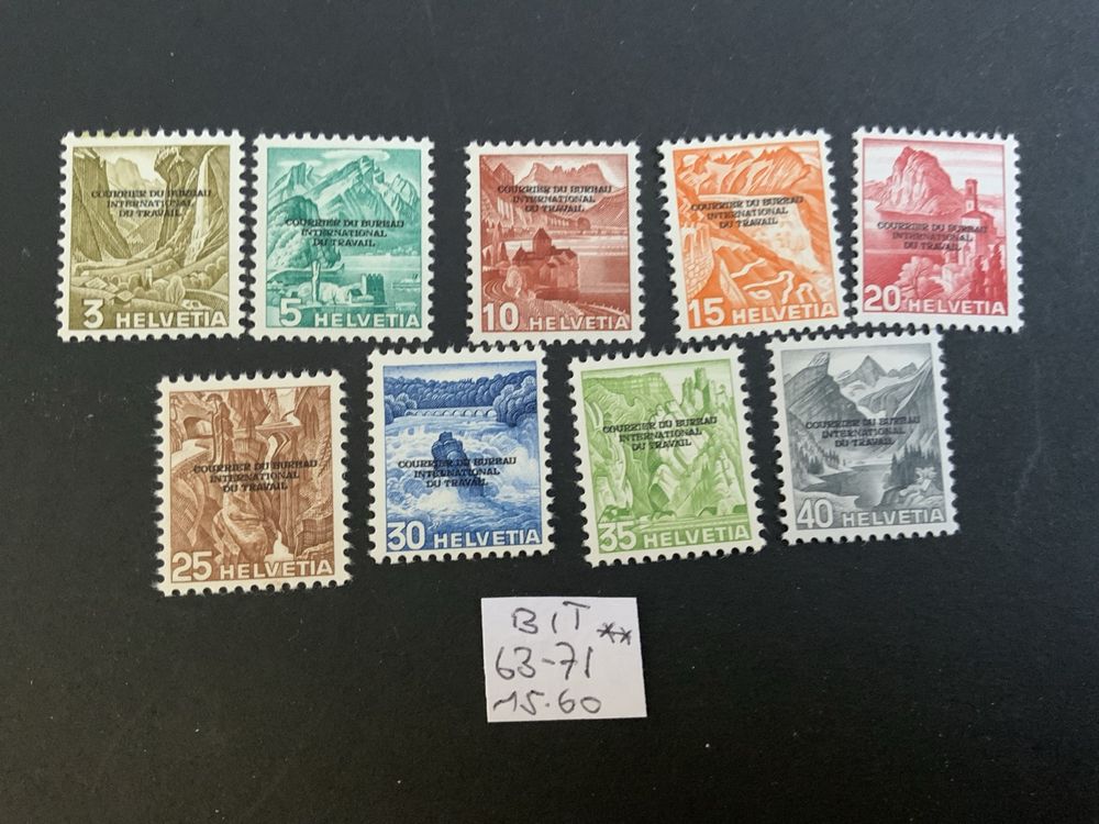 Briefmarken Schweiz BIT | Kaufen auf Ricardo