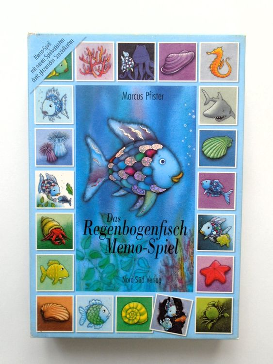 MEMORY Regenbogenfisch, mit Glitzereffekt (Marcus Pfister) (Gebraucht ...