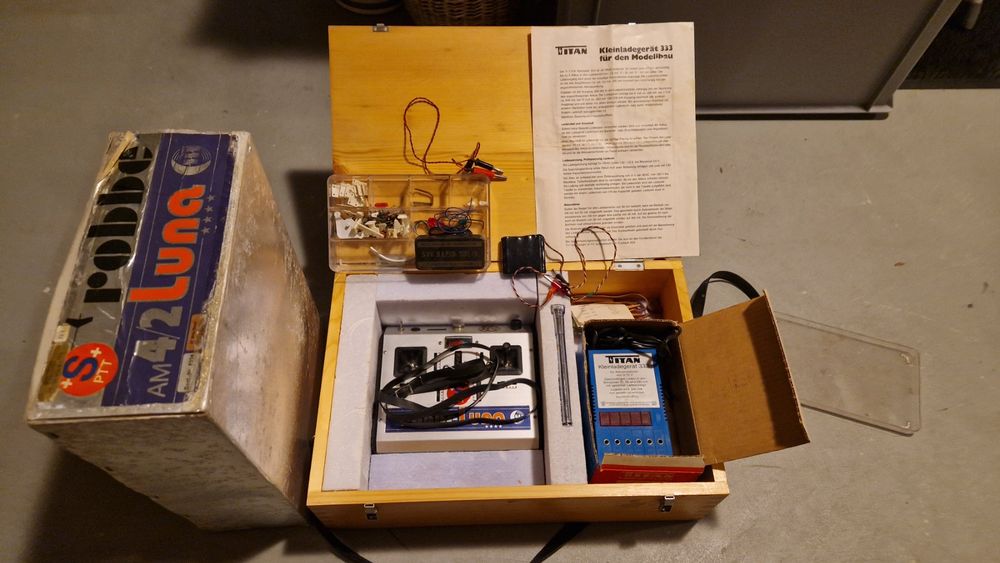 Vintage Amigo Segler mit Fernsteuerung Robbe Luna & Servo's (Gebraucht ...