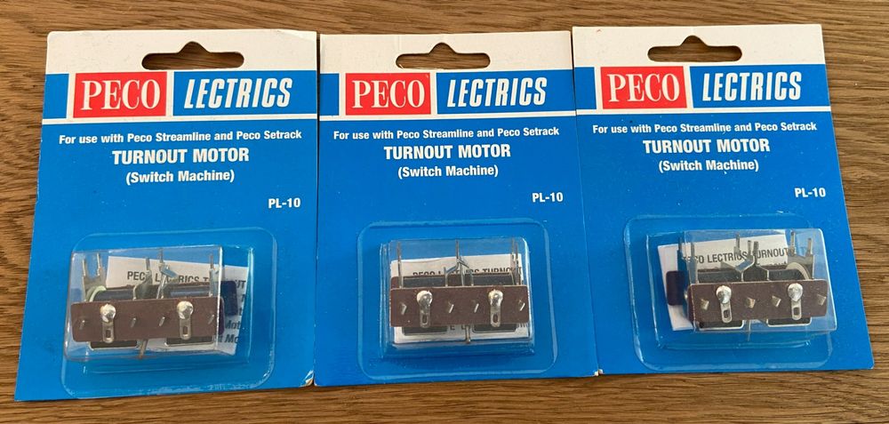 3x Peco PL-10 Weichenantrieb. Neu | Kaufen auf Ricardo