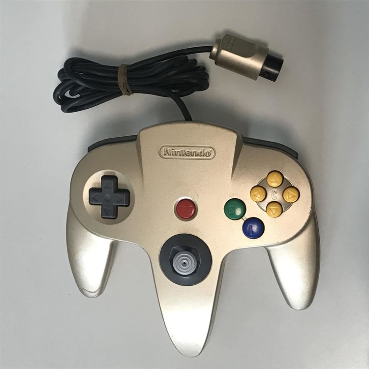 n64 Original Gold Controller | Kaufen auf Ricardo