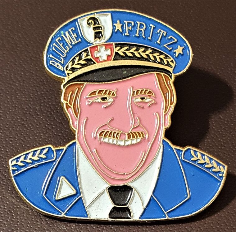 Q263 - Pin Basler Stadt Original Blueme Fritz (Gebraucht) in Reinach BL für CHF 5 – mit ...