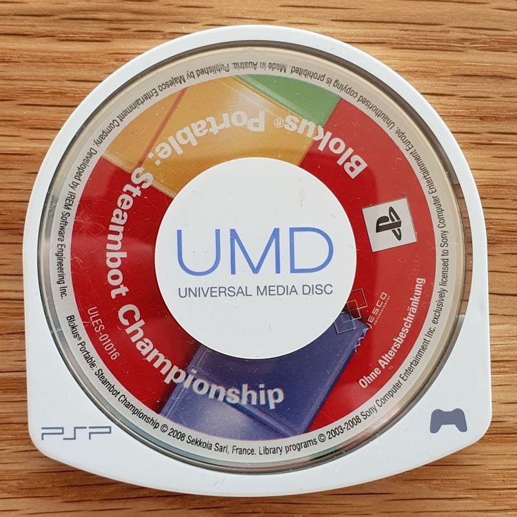 PSP BLOKUS PORTABLE STEAMBOT CHAMIONSHIP | Kaufen auf Ricardo