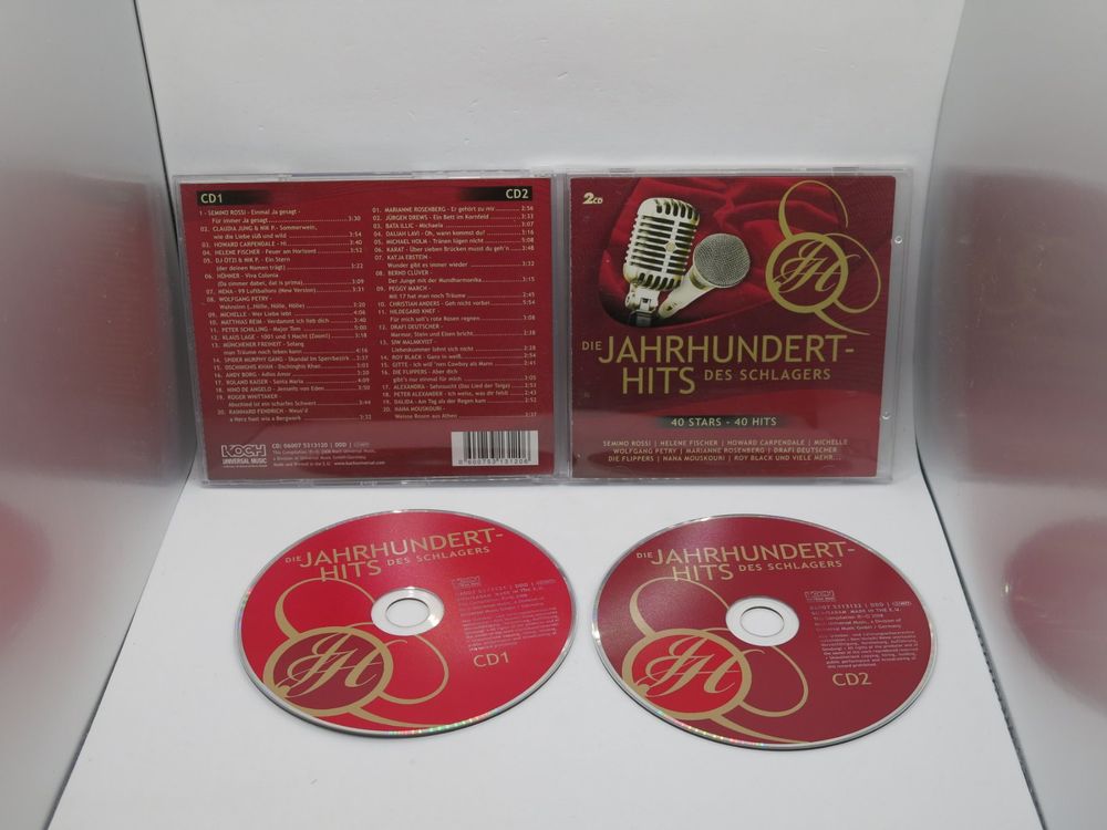 2 CD Jahrhundert Hits des Schlagers Helene Fischer Michelle (Gebraucht) in Ernetschwil für CHF 2 ...