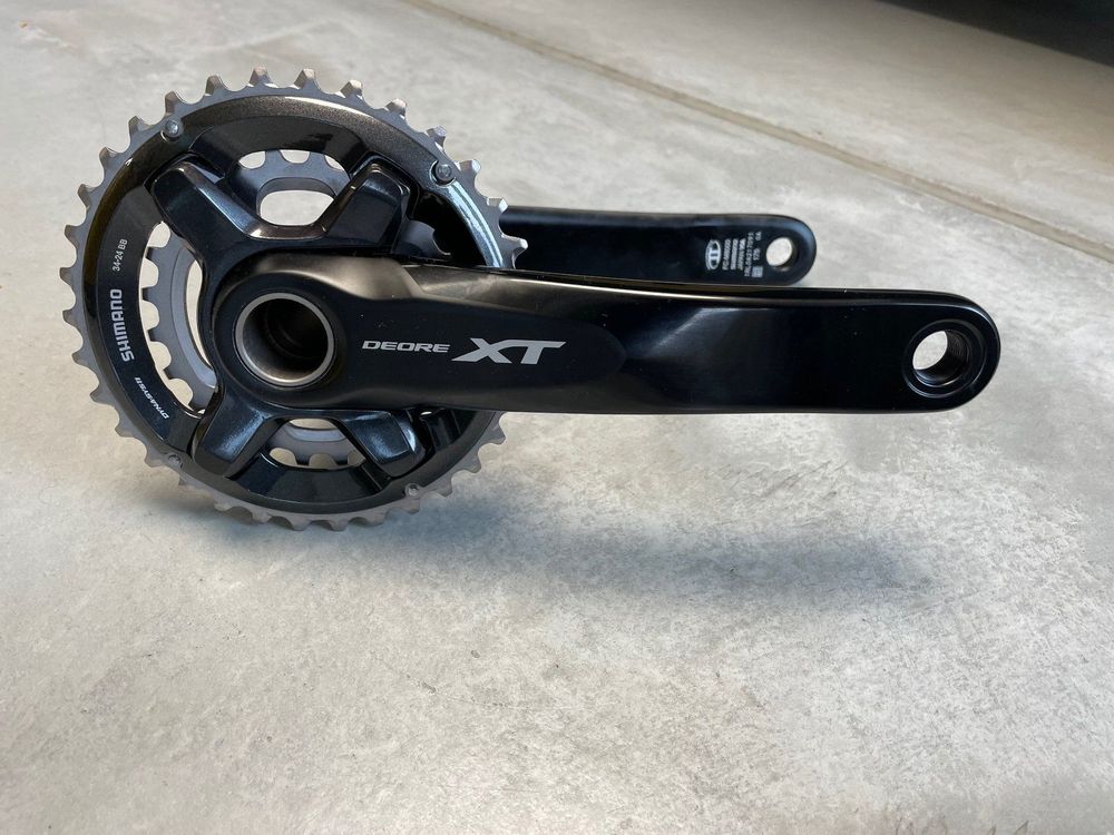 Shimano XT Kurbelgarnitur Hollowtech II | Kaufen auf Ricardo