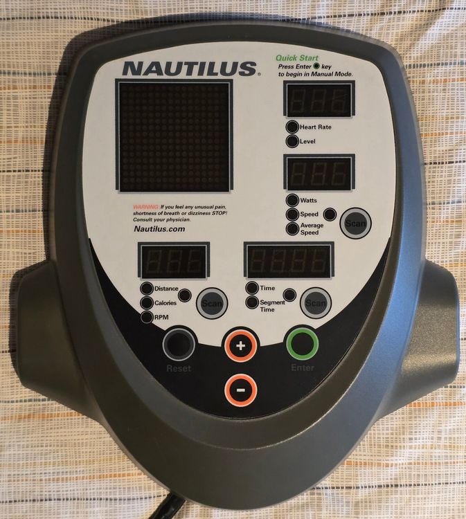 Nautilus NE2000 NE 2000 Crosstrainer Bedienteil Display (Gebraucht) in ...