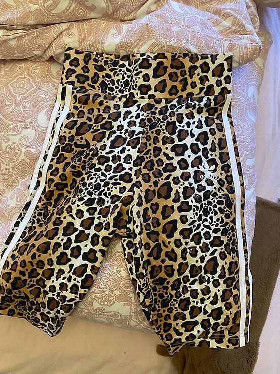 Adidas Animal Print Shorts Leggins Leopard Riding (Gebraucht) in Bern ...