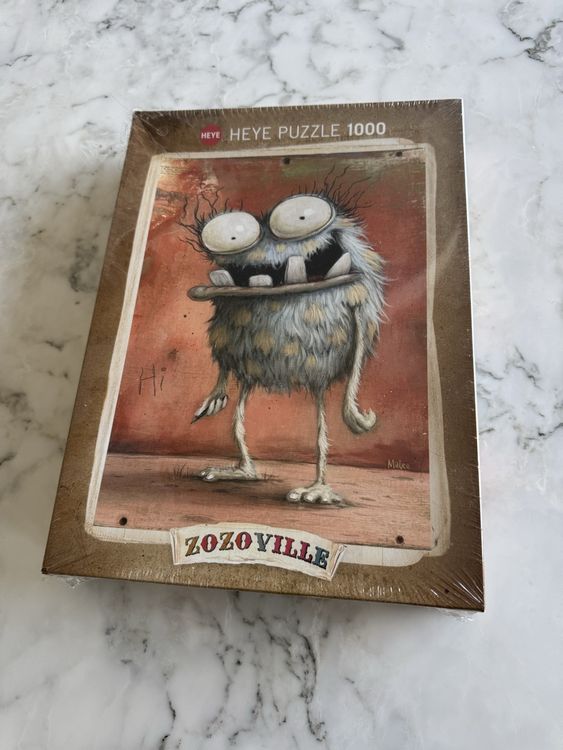 New Heye Puzzle 1000 pcs Zozoville Monster (Neu und originalverpackt ...