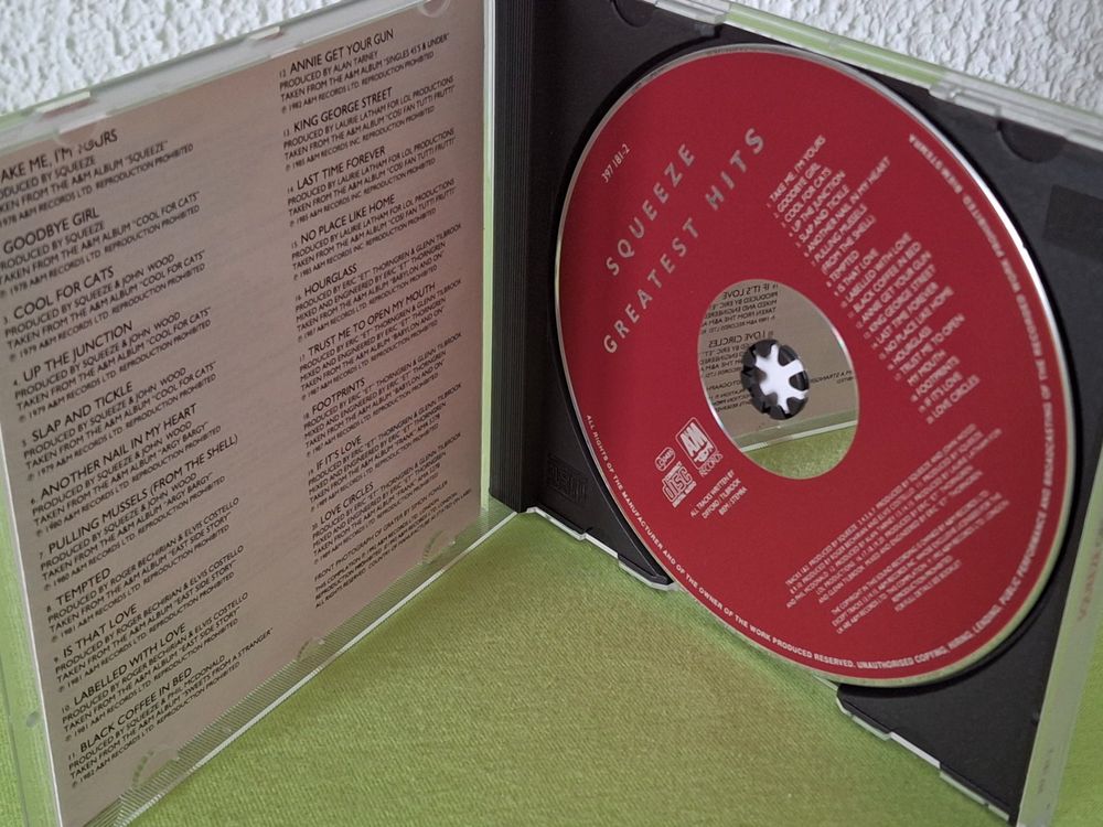 CD Squeeze - Greatest Hits - New Wave🟨 (Gebraucht) in Aarberg für CHF 2 ...