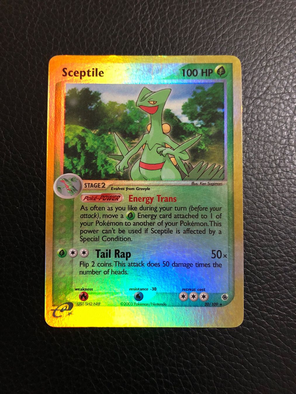 2003 Ex Ruby & Sapphire - Sceptile rare reverse 20/109 Ab 1 (Gebraucht ...