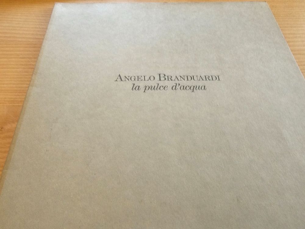 LP ANGELO BRANDUARDI, LA PULCE D'AQUA (Gebraucht) in Lützelflüh ...