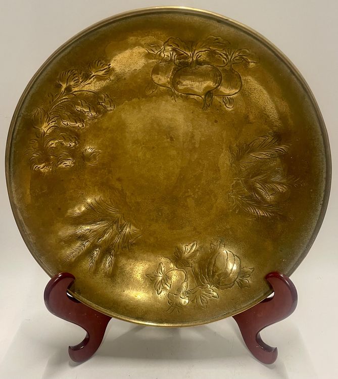 Grosse Jungstil Bronze Schalle (Gebraucht) in Root für CHF 10 – mit ...