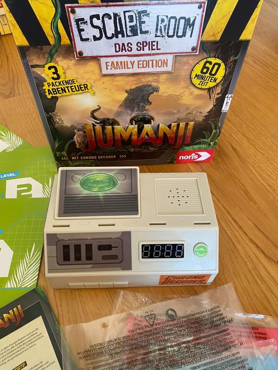 jumanji escape room spiel Family edition (Gebraucht) in für CHF 1 – mit ...