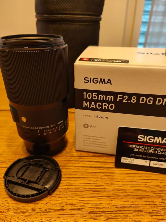 Sigma 105 F2.8 DG DN Macro (Sony Vollformat) | Kaufen auf Ricardo