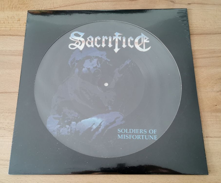 SACRIFICE: Soldiers of misfortune LP Canada Thrash Pic Disc | Kaufen auf Ricardo
