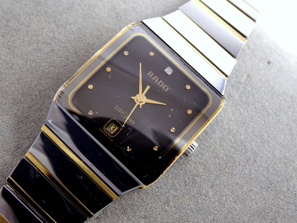 RADO DIASTAR QUARTZ 111.0278.3 KERAMIK BICOLOR DAMENUHR (Gebraucht) in ...