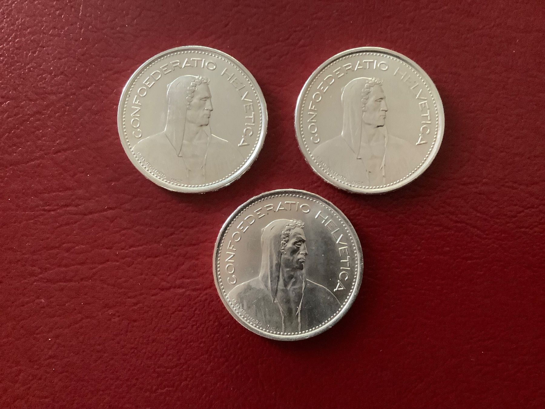 Schweizer Silbergeld 5 Franken lot (Gebraucht) in Aarau-Rohr für CHF 36 – mit Lieferung auf ...