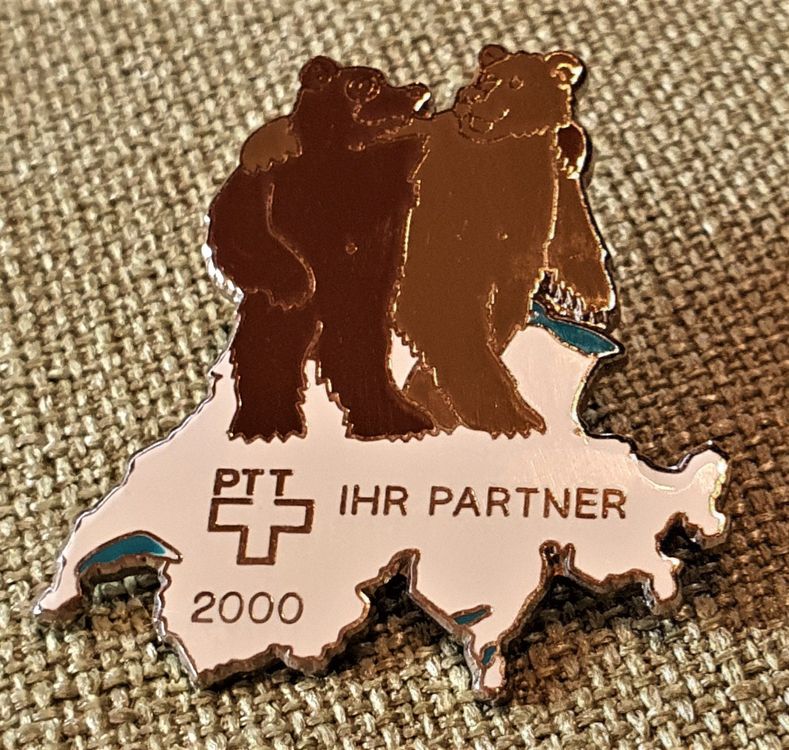 C872 - Pin PTT Ihr Partner 2000 Bären (Gebraucht) in Reinach BL für CHF 2 – mit Lieferung auf ...