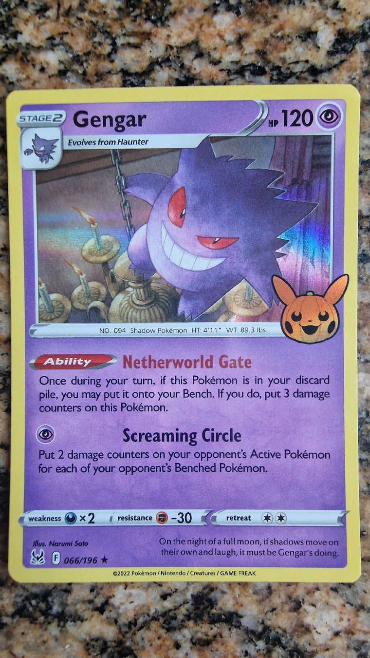 Gengar [Holo] #66 - Pokemon Trick or Trade 🎃 (Neu (gemäss Beschreibung ...