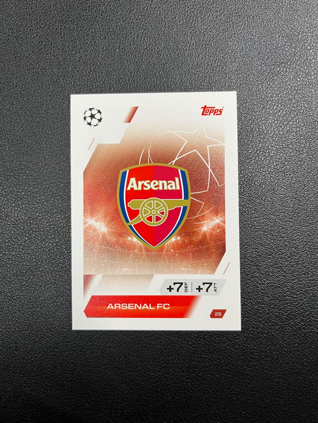 Topps Match Attax 2025/26 Arsenal FC 28 (Neu (gemäss Beschreibung)) in ...