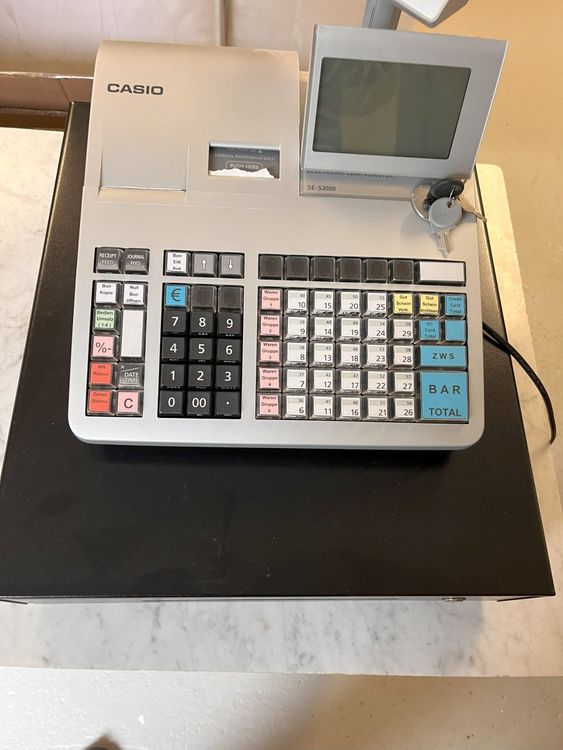 Casio SE-S3000 Kassensystem, Elektronische Kasse (Gebraucht) in ...