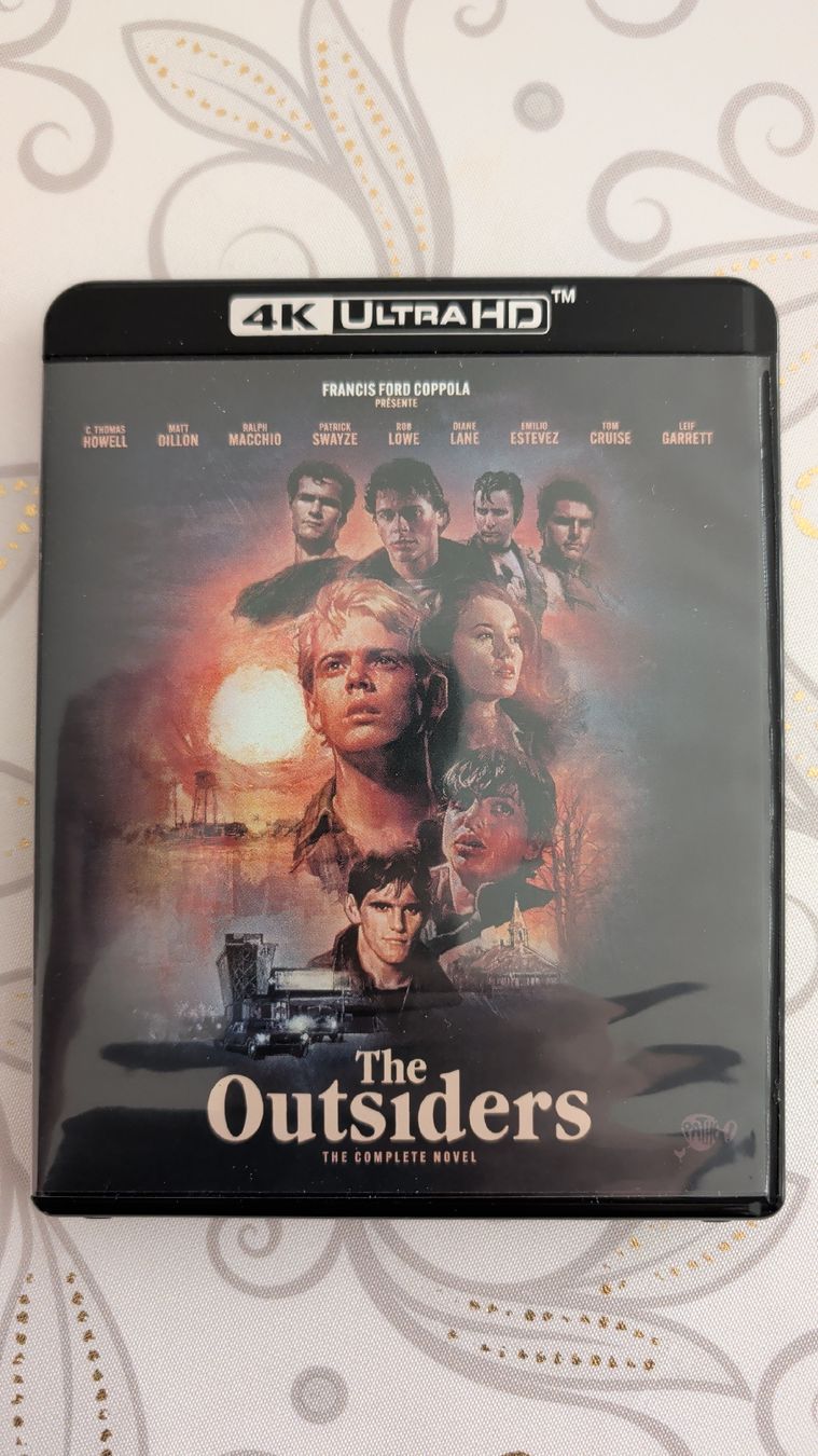 DVD 4K Ultra HD - The Outsiders - Film Culte des Années 80 (Neu (gemäss ...