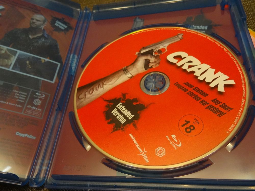 Crank - Extended Version BLU-RAY (Gebraucht) in Olten für CHF 3.5 – mit Lieferung auf Ricardo kaufen