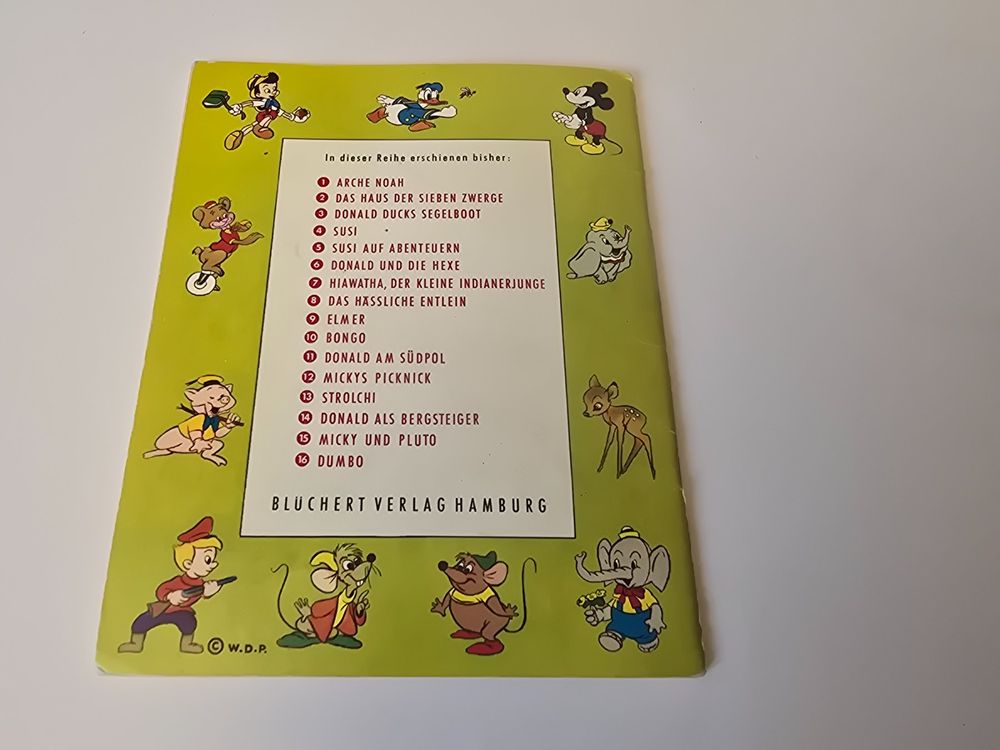 Dumbo 16, Walt Disney, Jg. 1959 vintage (Gebraucht) in Flamatt für CHF ...