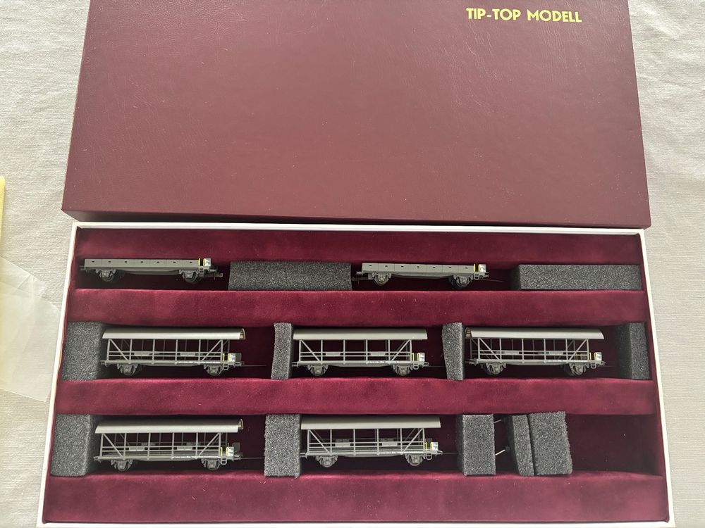 Tip Top Modell Autotransportzug 1963 Messing (Neu (gemäss Beschreibung ...