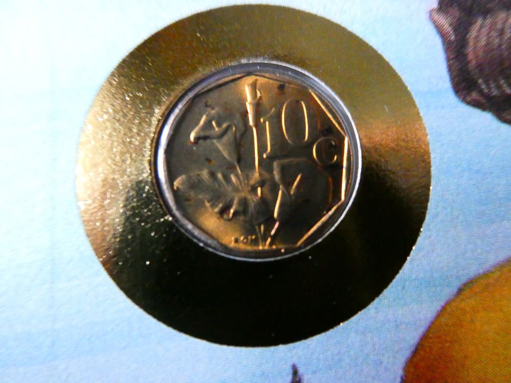 Ciskei Südafrika 1990, 10 Cents unzirkuliert Münzbrief | Kaufen auf Ricardo