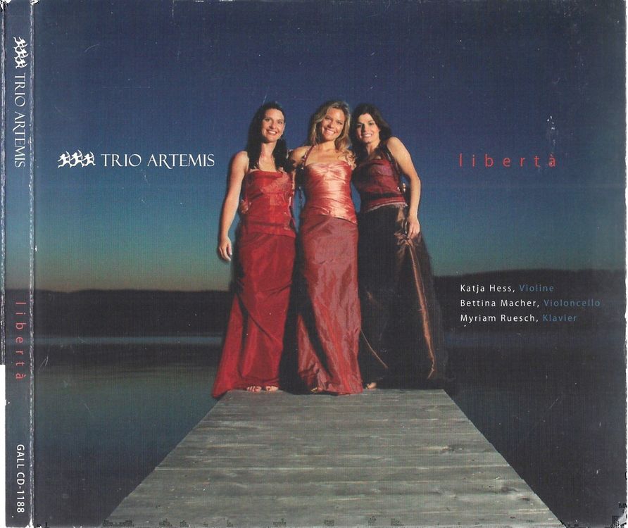 Trio Artemis LIBERTÀ Katja Hess Bettina Macher Myr Ruesch CD (Gebraucht ...