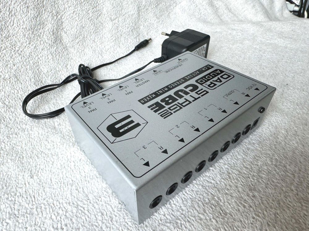 DAP Audio Stage Cube 3 active mini mixer stereo (Gebraucht) in Zürich für CHF 47 – mit Lieferung ...