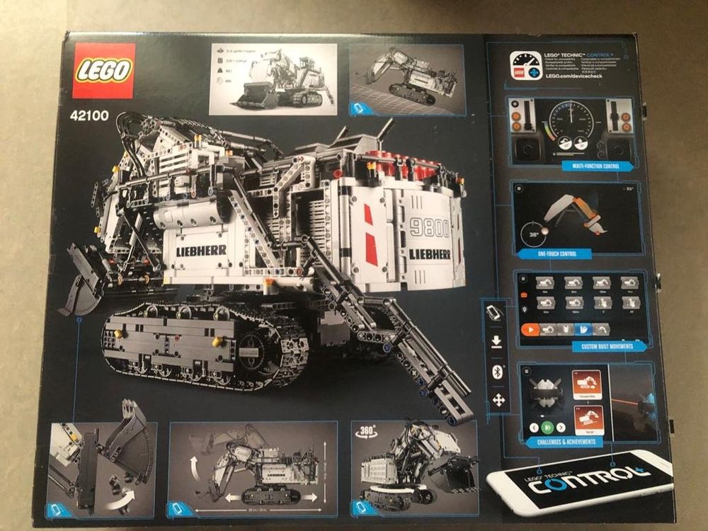 Lego Liebherr Bagger R9800 42100 | Kaufen auf Ricardo