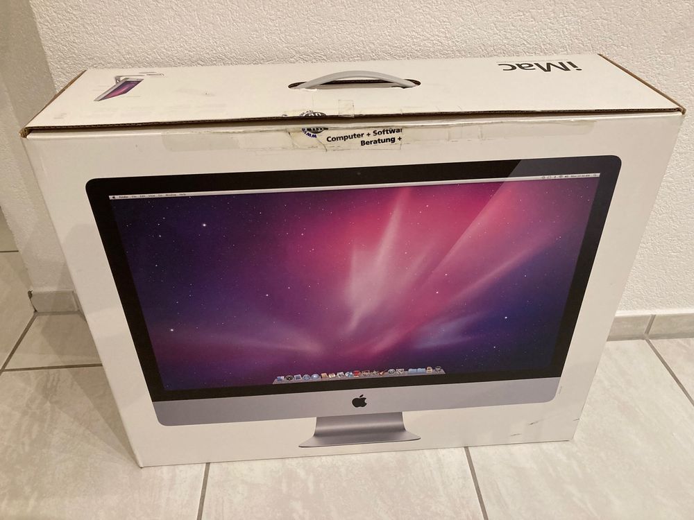 27" iMac 2009 Fusion Drive 1TB 8GB RAM | Kaufen auf Ricardo