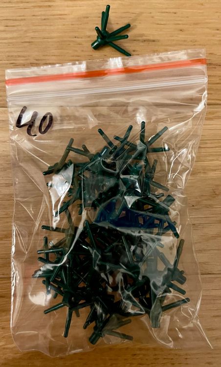 Lego 40 x Plant Flower Stem with Bar and 6 Stems - 19119 (Gebraucht) in ...