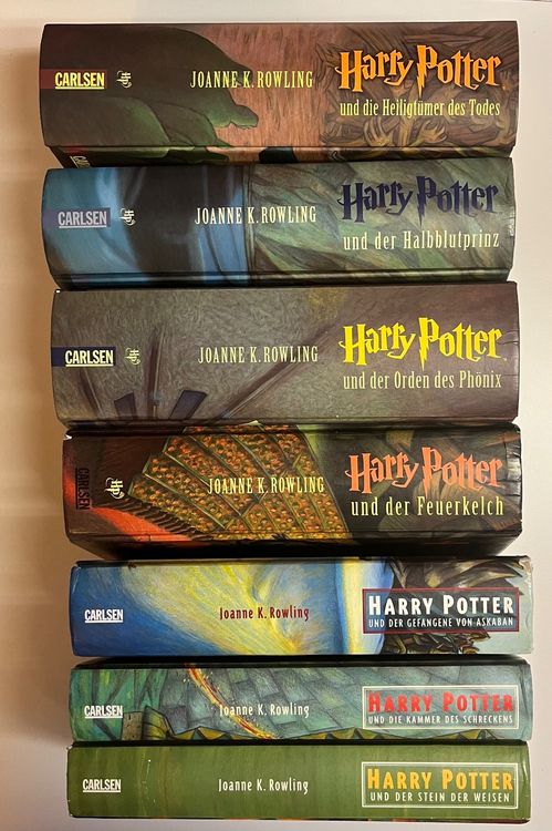 Harry Potter Band 1-7 gebundene Ausgaben Wert Fr. 140.- | Kaufen auf ...