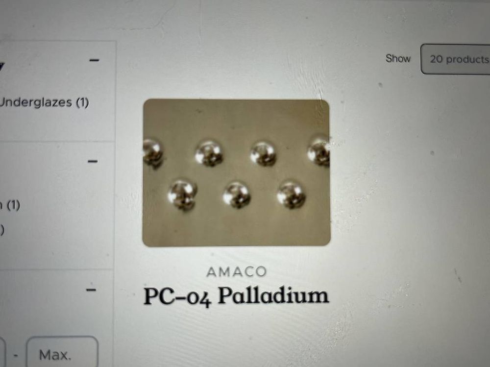 Amaco PC-04 Palladium Glasur, Neu & Ungeöffnet! 427 ml (Neu (gemäss ...