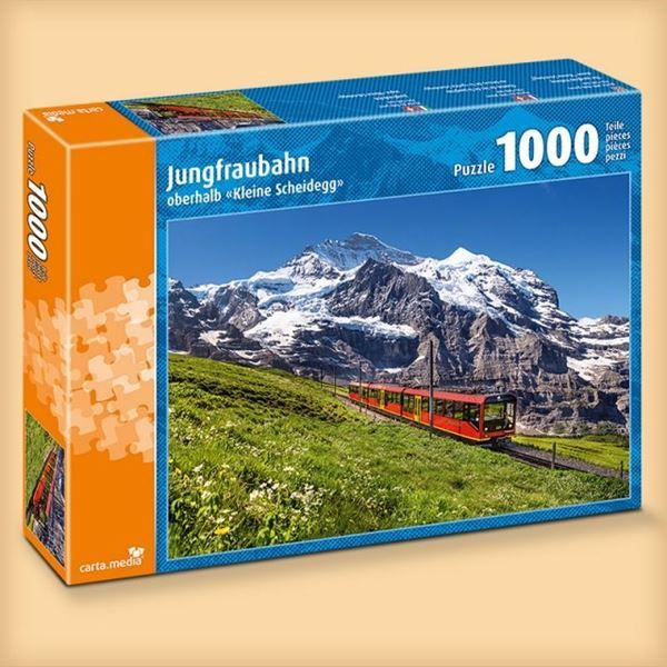CARTA.MEDIA 7239 Puzzle Jungfraubahn | Kaufen auf Ricardo
